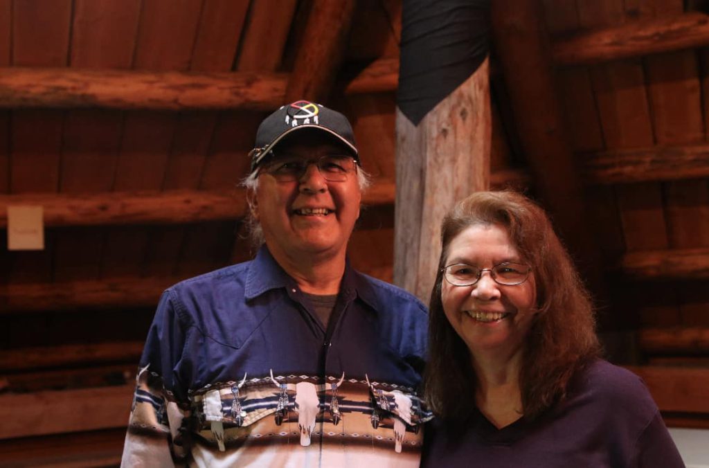 Christina Marchand and Eric Mitchell OKIB Elders receive honorary degrees